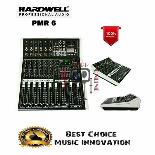 Jual Power Audio Mixer Hardwell PMR 6 PMR6 Bluetooth System - Jakarta ...