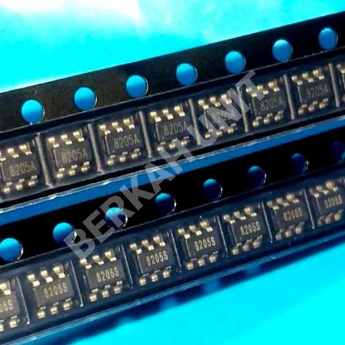 Jual IC 8205s 8205 sot23-6 lithium protection 8205a - Kab. Bandung ...