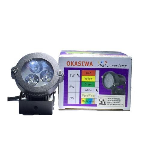 Jual LAMPU SOROT TAMAN OKASIWA 3W TEMPEL - Putih - Kota Samarinda - KJA ...