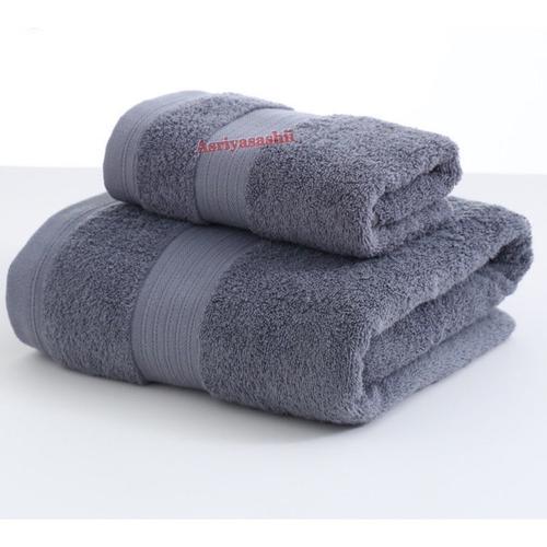 Jual Handuk Mandi Dewasa Tebal Handuk Hotel Polos Abu Cotton 100% ...
