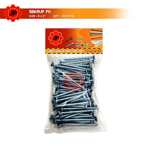 Jual SEKRUP FH 8 x 2 - SKRUP FH 8x2 BAUT TAPPING ISI 100 PCS - Kota ...