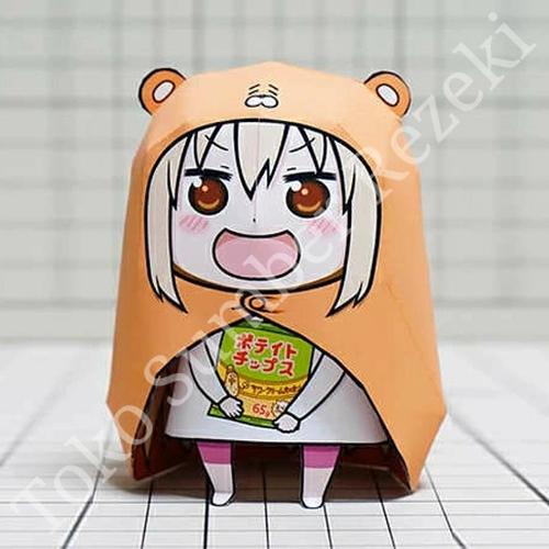 Jual Paper Craft Umaru Chan Doma Papercraft Boneka Anime Figure Himouto ...