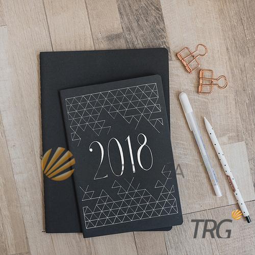 Promo Buku Notebook A5 Hitam - Black Plain Paper Notebook - Kota ...