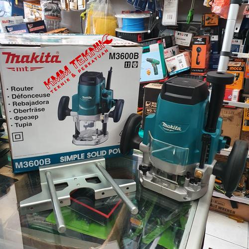 Jual MESIN ROUTER KAYU MAKITA M3600 M 3600 M3600B PROFILE 1/2" 1/4 ...
