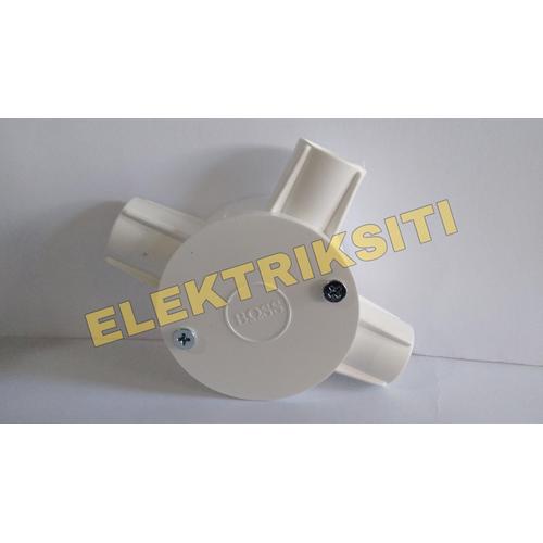 Jual Tedus Cabang 3 Boss (ex Clipsal) 20mm / 3way junction box - Kota ...