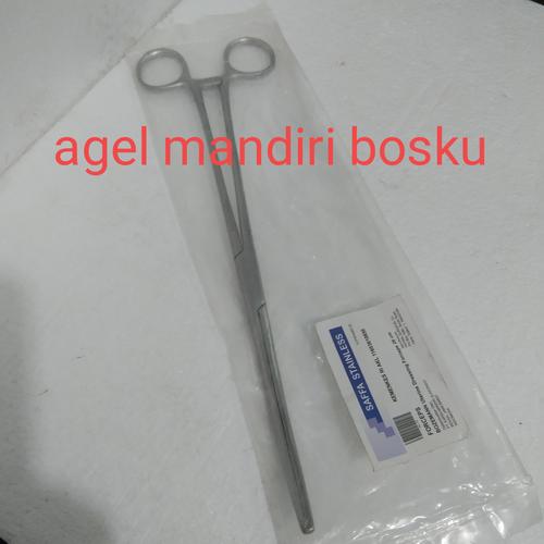 Jual Bozemann Uterine Dressing Forceps 26cm/Tampontang,Klem Tampon ...