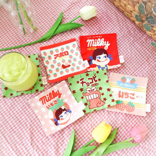 Jual Glass Coaster Aesthethic, Tatakan Gelas kain, Coaster Unik lucu ...