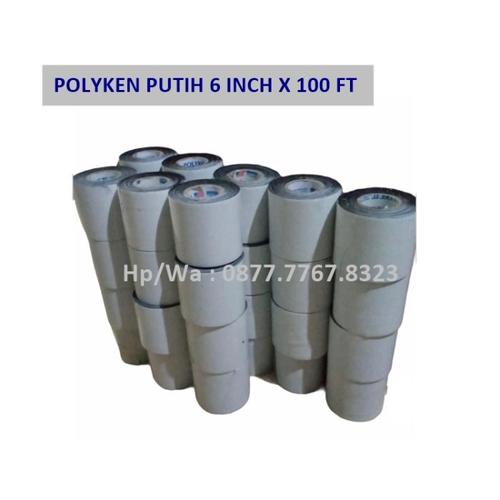 Jual Wrapping Pipa Polyken 6 inch x100 feet Warna Putih - Jakarta Barat ...