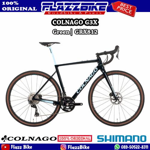 Jual COLNAGO G3X Green GRX812 Gravel - Fullbike GRX 46s 49s 52s Hijau ...