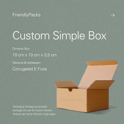 Jual Custom Simple Box Packaging / Kotak Drip Bag Coffee / Dus Kopi ...