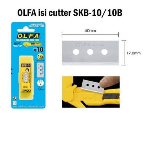 Promo Refill Pisau Cutter SKB-10/10B OLFA For SK-10 Spare Blade (10pcs/pack) - Jakarta Barat ...