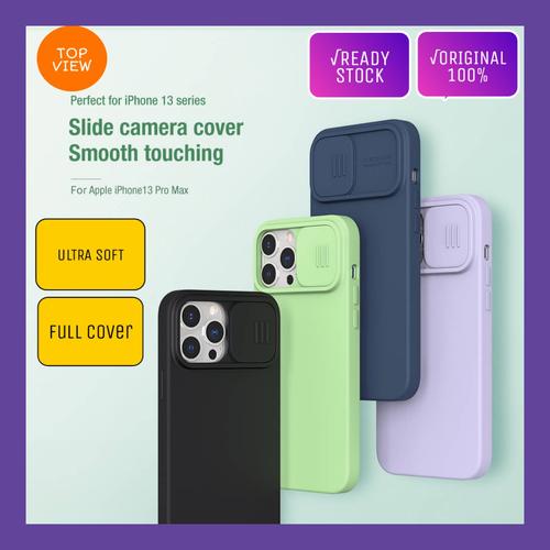 Jual Case iPhone 13/mini/Pro/Pro Max Nillkin CamShield Silky Camera ...