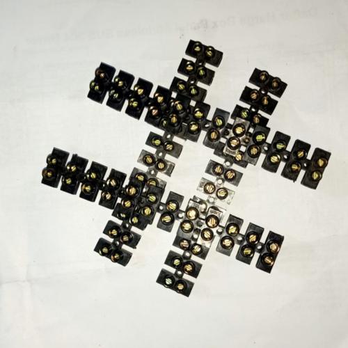 Jual terminal blok krustin 25mm 60Ampere hitam krustin plastik ...