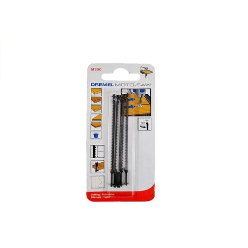 Jual DREMEL MS50 Motosaw Side Wood Blades 5pc - Mata Gergaji Scroll Saw ...