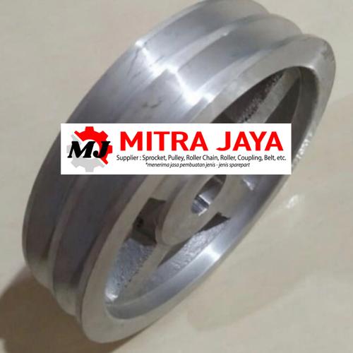 Jual PULLEY A2 x 8 INCH ALUMUNIUM PULI POLI A 2 JALUR 8 INCH - Jakarta ...