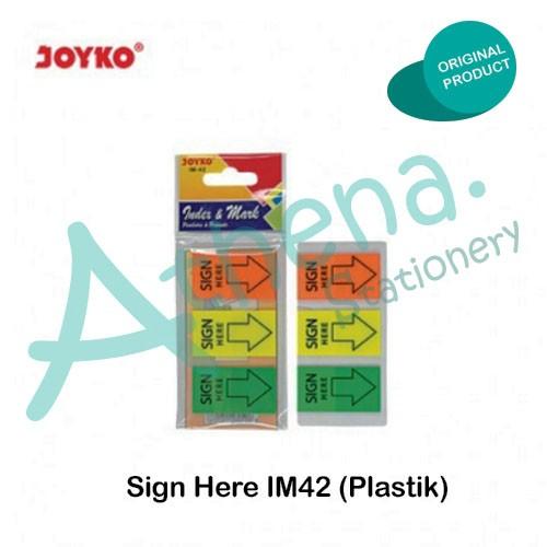 Jual Sign Here JOYKO IM42 ( Plastik ) - Jakarta Barat - Athena ...