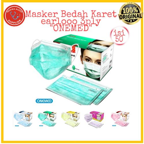 Promo masker medis 3ply onemed earloop - Putih - Kota Semarang - medika ...