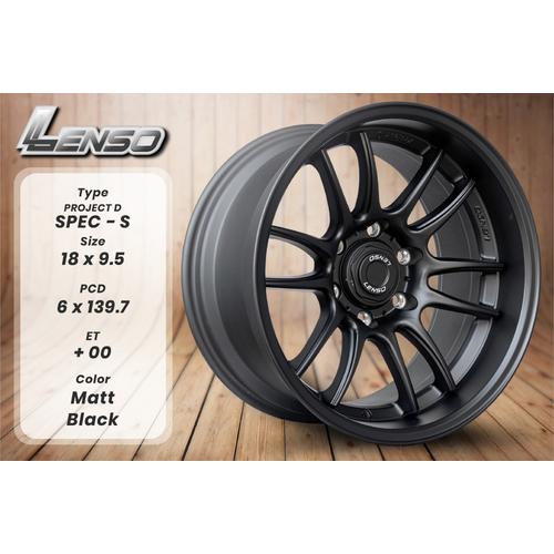 Jual Velg Lenso Project D Spec s TDS Ring 18 Pajero Fortuner Hilux DC Dmax - Jakarta Selatan ...