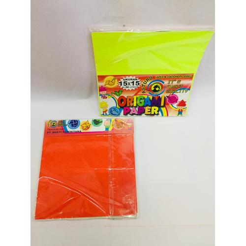Jual Kertas Origami / Kertas Lipat 15 x 15 Asturo isi 50 lembar ...