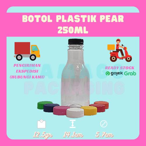 Jual Botol Plastik Pear 250ml PET - Biru - Kota Bekasi - Tamago ...