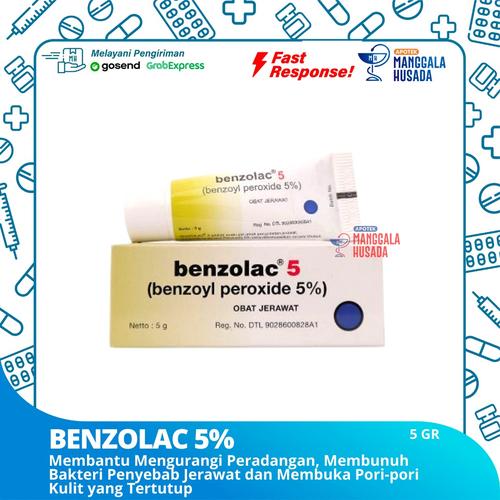 Jual BENZOLAC 5 % @ 5 GR - Kota Palembang - APOTEK MANGGALA HUSADA ...
