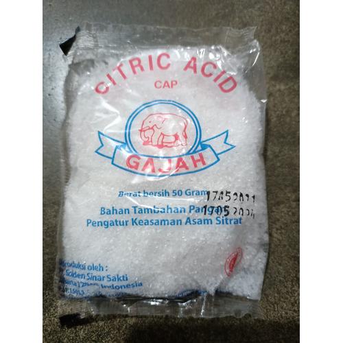 Jual CITRUN |CITRIT ACID | ASAM SITRAT KEMASAN 50GR - Kota Medan ...