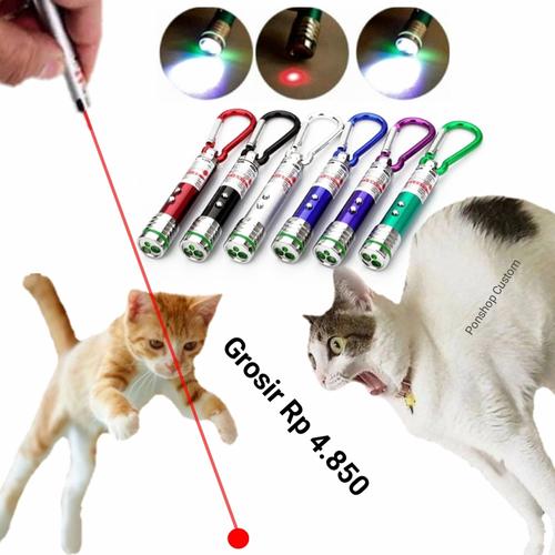 Jual Mainan Kucing Laser 3 in 1 pointer laser Mainan Hewan Mainan Anak ...