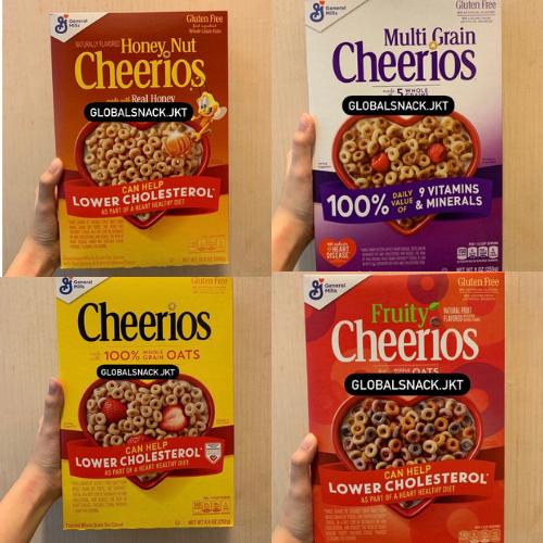 Jual [BOX] Cheerios Honey Nut / Fruity / Original Oats / Multi Grain ...