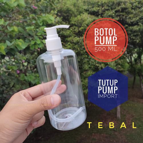 Jual Botol Pump 500 ml - Botol Hand Soap 500 ml - Botol Hand Sanitizer ...