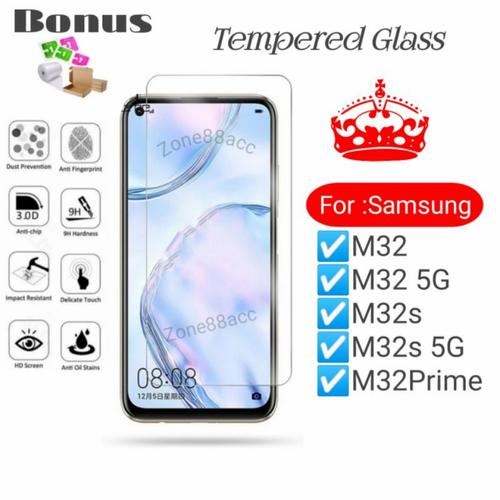 Jual Antigores Tempered glass screen guard samsung M32 s Prime 5G spy ...
