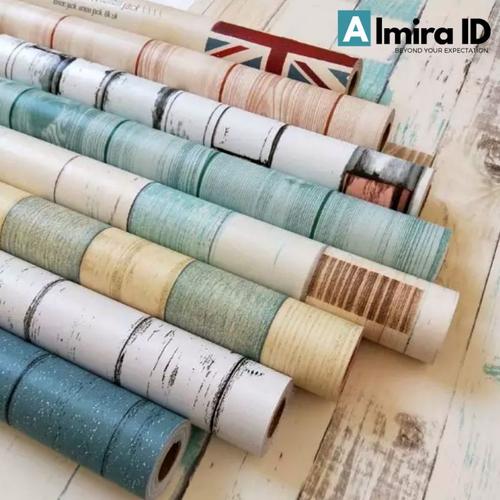 Jual Wallpaper Sticker Dinding Motif Kayu A00163 - Scrap Kecil - Kota ...