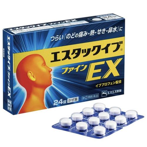 Promo Esutakku Eve Fine Cold Flu Medicine Fever 24 Tablets Obat Demam ...