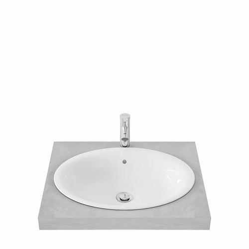 Jual Wastafel Toto LW 509 J / LW509J (Body Only) Model Tanam - Jakarta ...