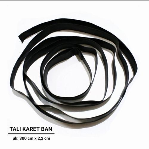 Jual Tali Karet Ban pengikat barang elastis lebar 2 cm - 2 cm x 4 mtr ...