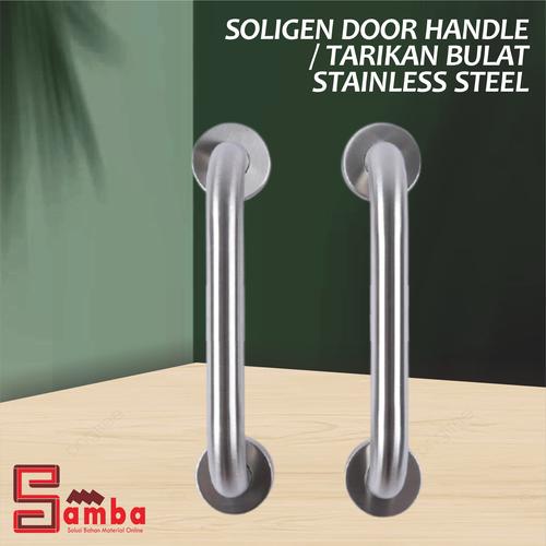 Jual PULL DOOR HANDLE SOLIGEN / TARIKAN PINTU GARASI BULAT STAINLESS ...