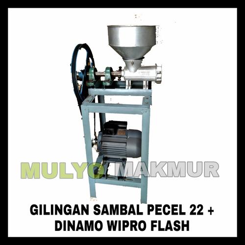 Jual GILINGAN SAMBAL PECEL, GETUK, DAGING, PELLET NO.22 +DINAMO WIPRO ...