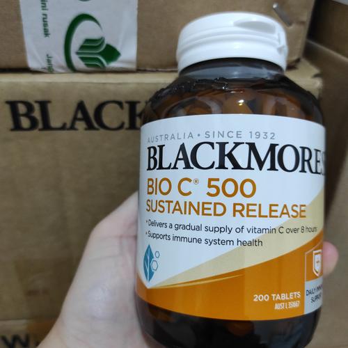 Jual blackmores bio c 500 sustained release isi 200 vitamin c 500mg ...
