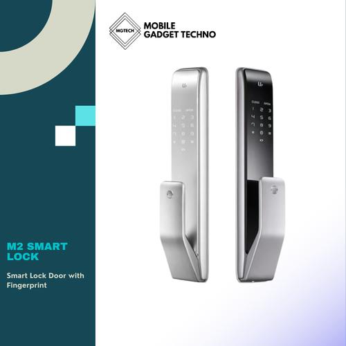 Jual M2 Smart Door Security Lock Fingerprint Automatic Keyless Alarm ...