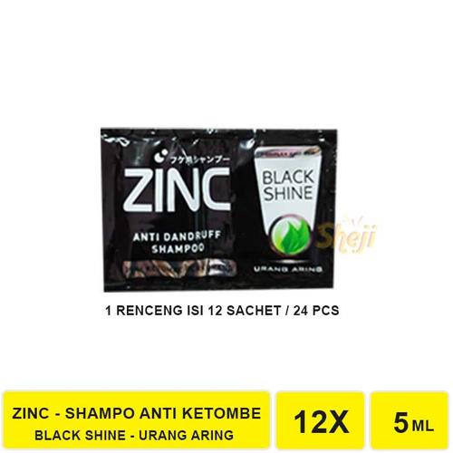Jual SHAMPO ZINC SACHET 1 RENCENG ISI 12 SACHET / SHAMPO ANTI KETOMBE ...