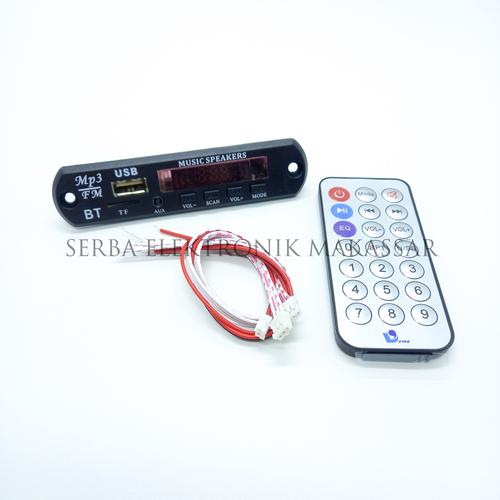 Jual Kit Modul Mp3 Player Bluetooth/FM/USB/Aux/Micro SD 12V (+Remote ...