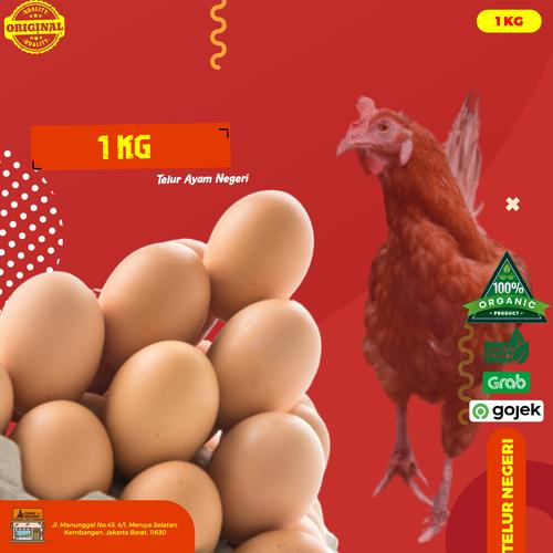 Jual Telur Ayam Negeri Curah Segar / Fresh - KG - Jakarta Barat - JS ...