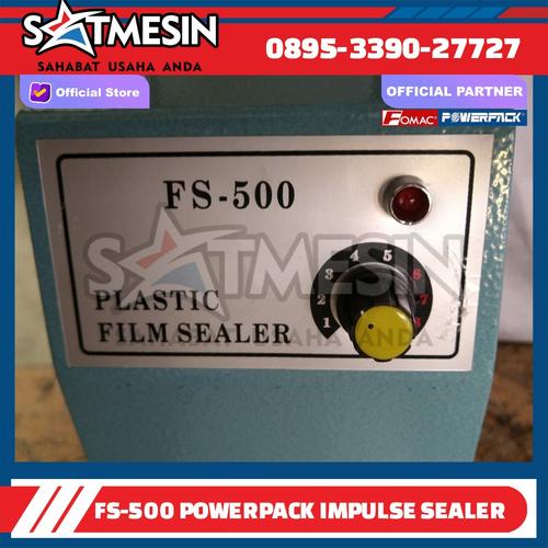 Promo Mesin penyegel Plastik / Hand Sealer Powerpack 50 cm FS-500 Cicil 0% 3x - Kota Tangerang ...