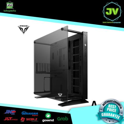 Jual Casing PRIME A - F Alumunium Gaming Case - Left Tempered Glass ...