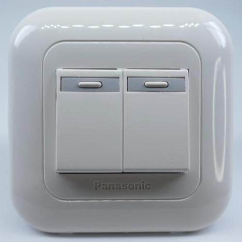 Jual Panasonic Saklar Seri atau Dua Tombol Wej 78029 & Wej 5531 Wide ...