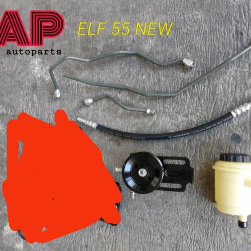 Jual Pompa Power Steering Selang Set Tabung Elf NHR NKR 55 engkel 4 ban ...