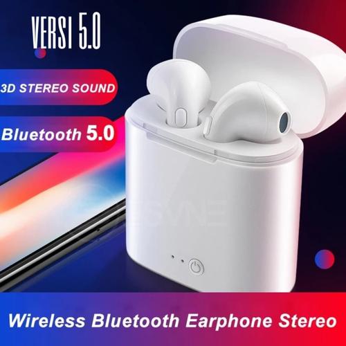 Jual Earphone i7S-TWS True Wireless Stereo Headset HF i7 S Bluetooth ...