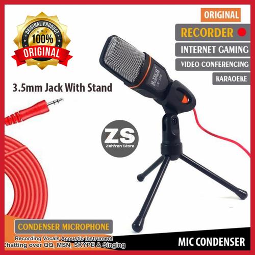 Jual microphone condenser Mtech cm 100 mic PC HP mic condensor ...