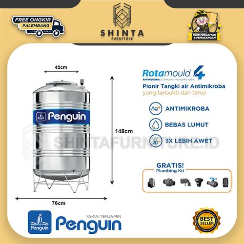 Jual Tangki Air Stainless Penguin Kapasitas 500Liter Tandon Stainless ...