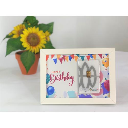 Jual Pigura Bingkai Custom Frame Design Logam Mulia 5R Hadiah Gift Kado ...