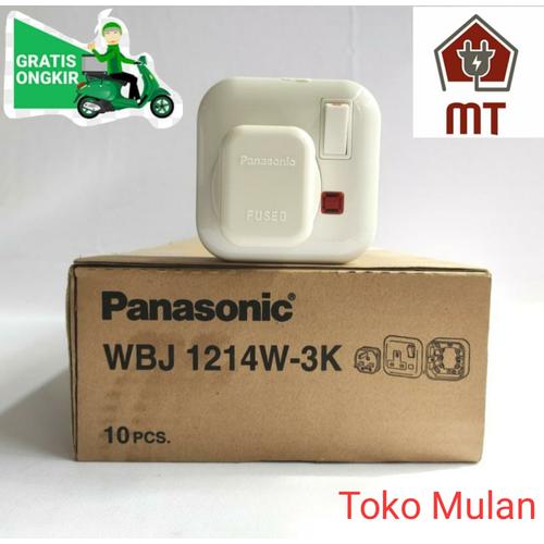 Jual Stop Kontak AC Panasonic set WBJ1214W-3K - Jakarta Barat - Toko ...